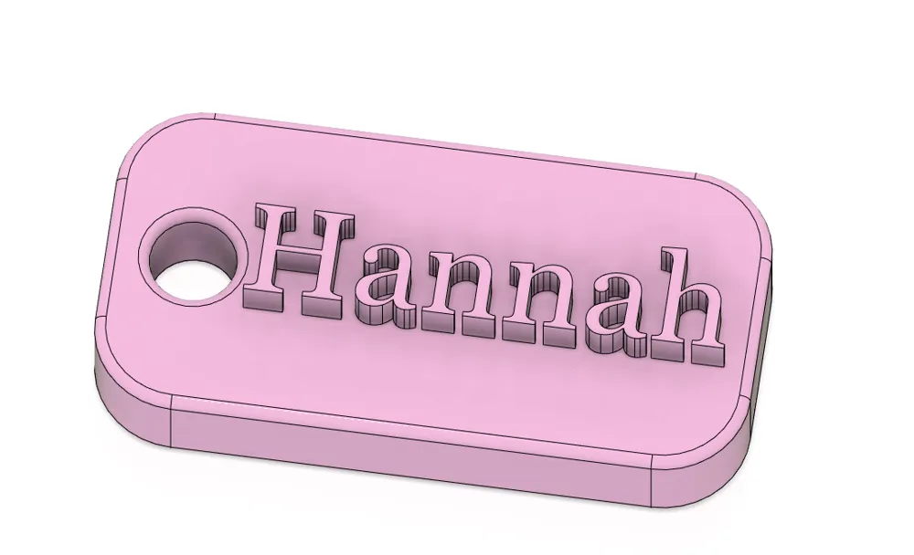 Small nametags by Carter Wyatt - MakerWorld