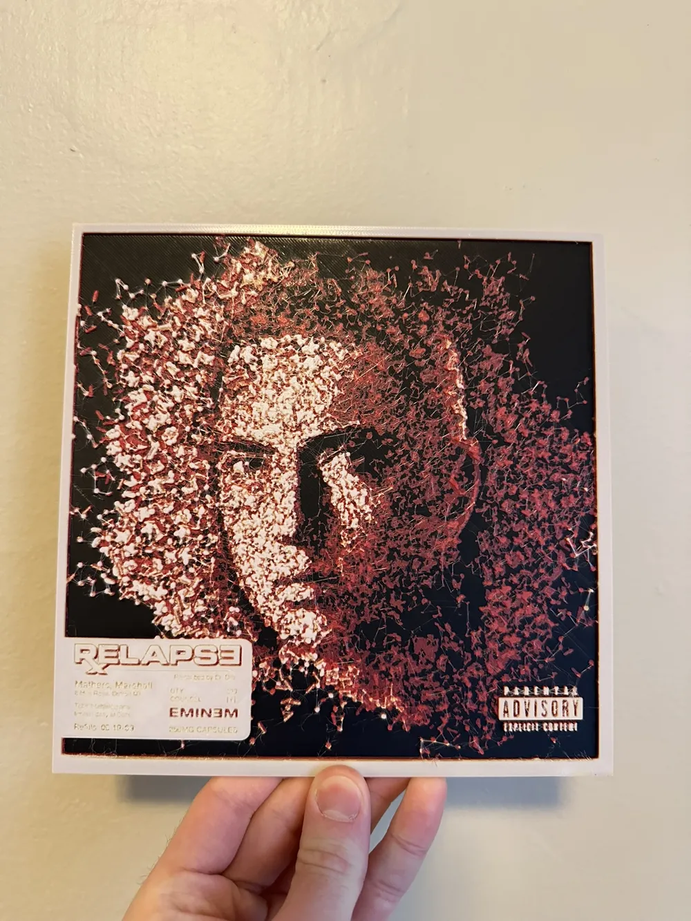 Relapse - Eminem Album Cover - Hueforge by zoroseerus - MakerWorld