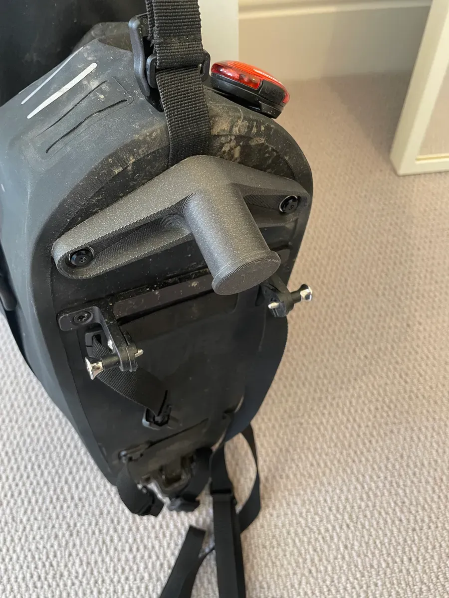 Tailfin AP20/Aeropack Cycling Rack, Rear Light Mount by georgeiangrant ...