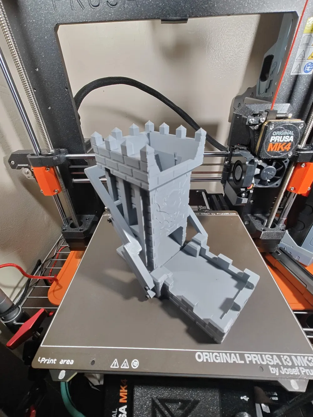 Self-Loading Lego Dice Tower by Micro Center- Inland Filament - MakerWorld