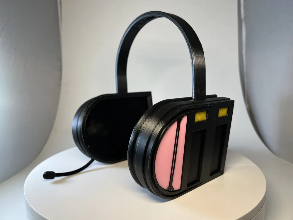 Hatsune Miku Cosplay Headphones - Free 3D Print Model - MakerWorld