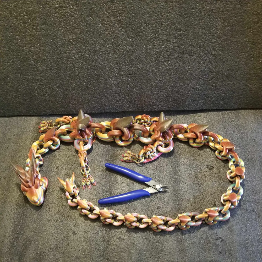 Shakaworld3d Knotted Torus Dragon by Shakaworld3DMakerWorld: Download ...