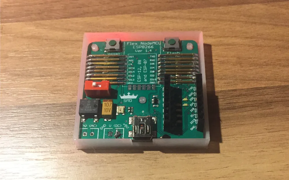 Flexible NodeMCU ESP8266 programmer (for ESP-12 / ESP-08 / ESP-07) Case by IdleBit - MakerWorld