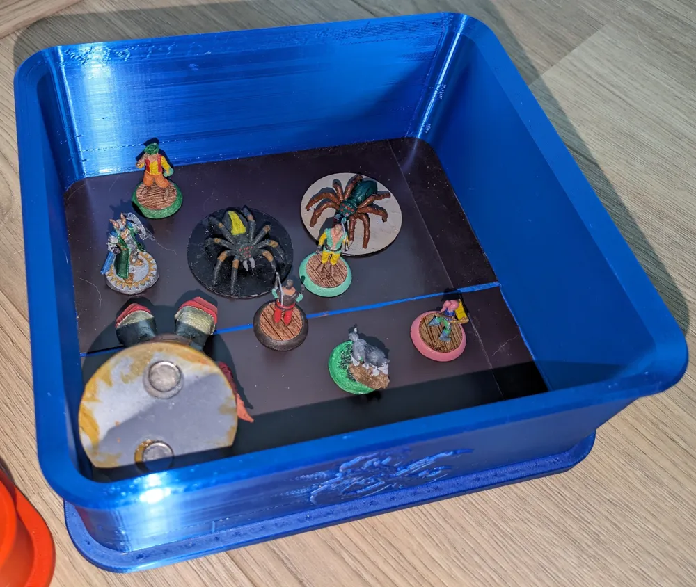DnD shakeable and stackable miniatures boxes by Darkwing - MakerWorld