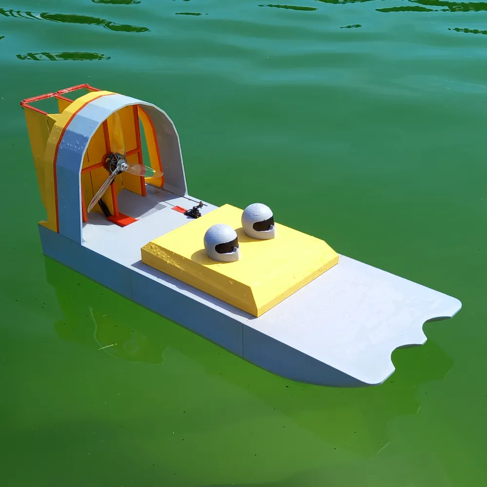 RC airboat 1.0 (rc boat) by Jester80 - MakerWorld