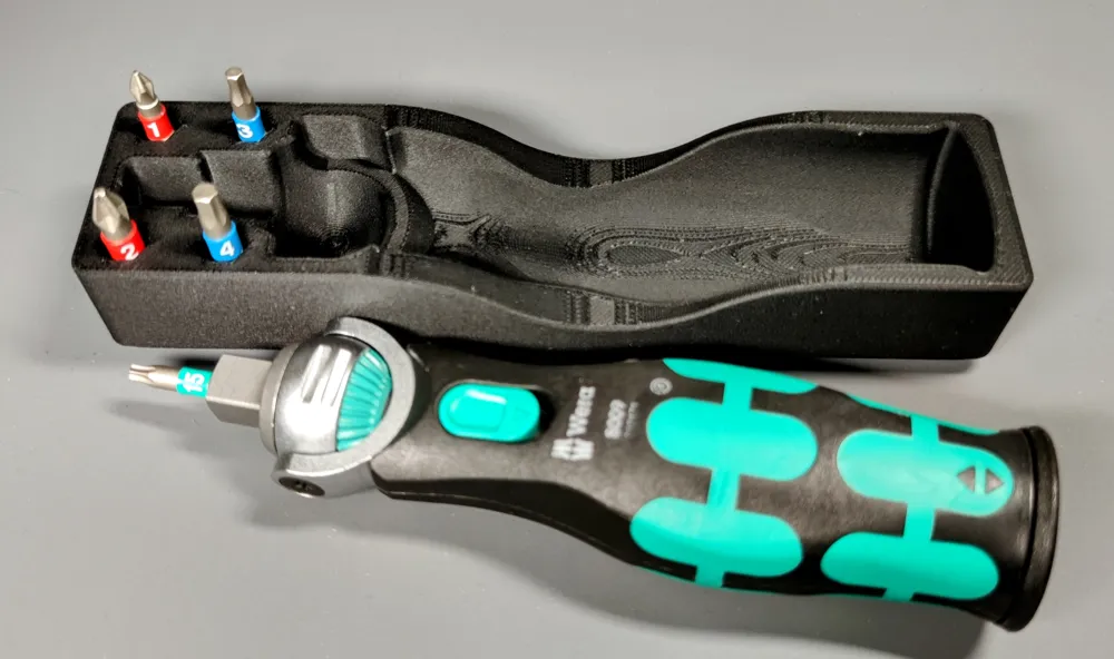 Gridfinity Holder for Wera Zyklop Pocket Ratchet by daclasen - MakerWorld