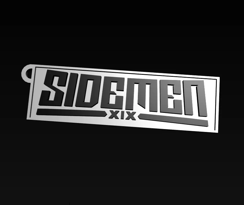 Sidemen XIX keychain by BKS3DX - MakerWorld