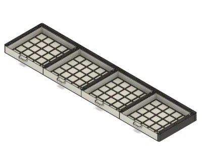 Modular Rack System for Gridfinity - Overview by GrafXP - MakerWorld