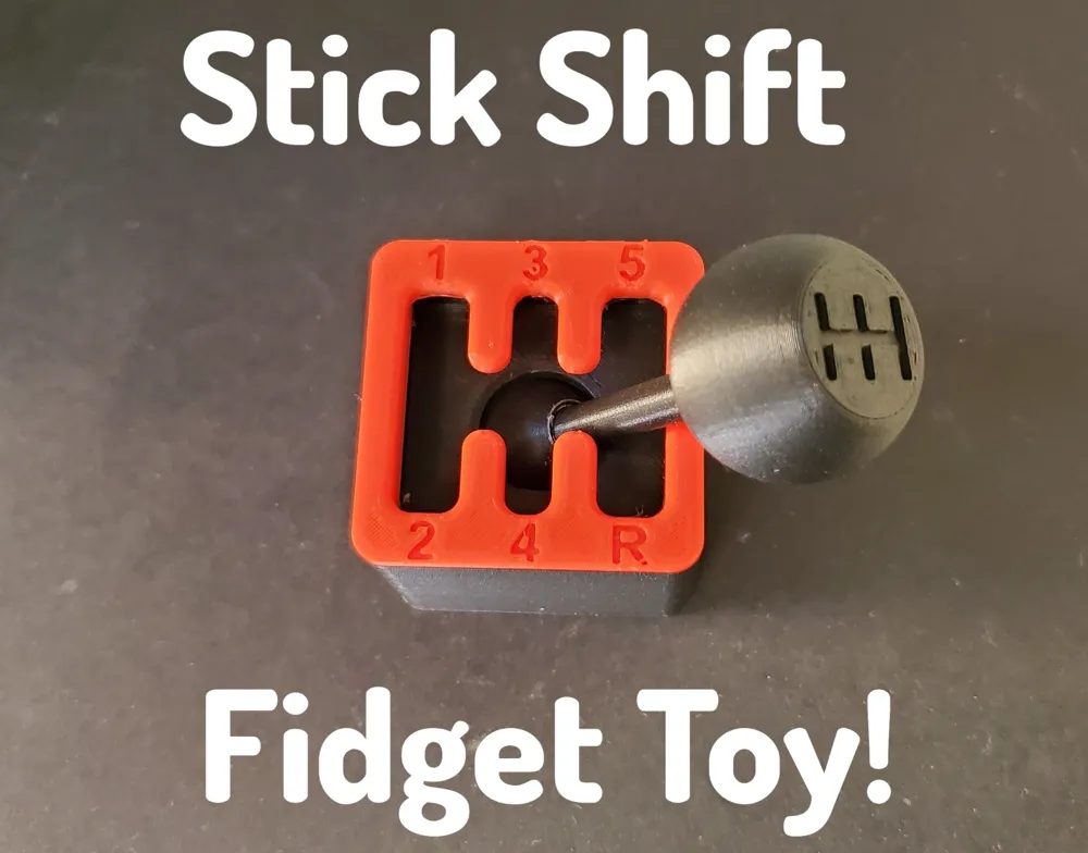 Stick Shift Fidget Toy by DR3D_2023 - MakerWorld