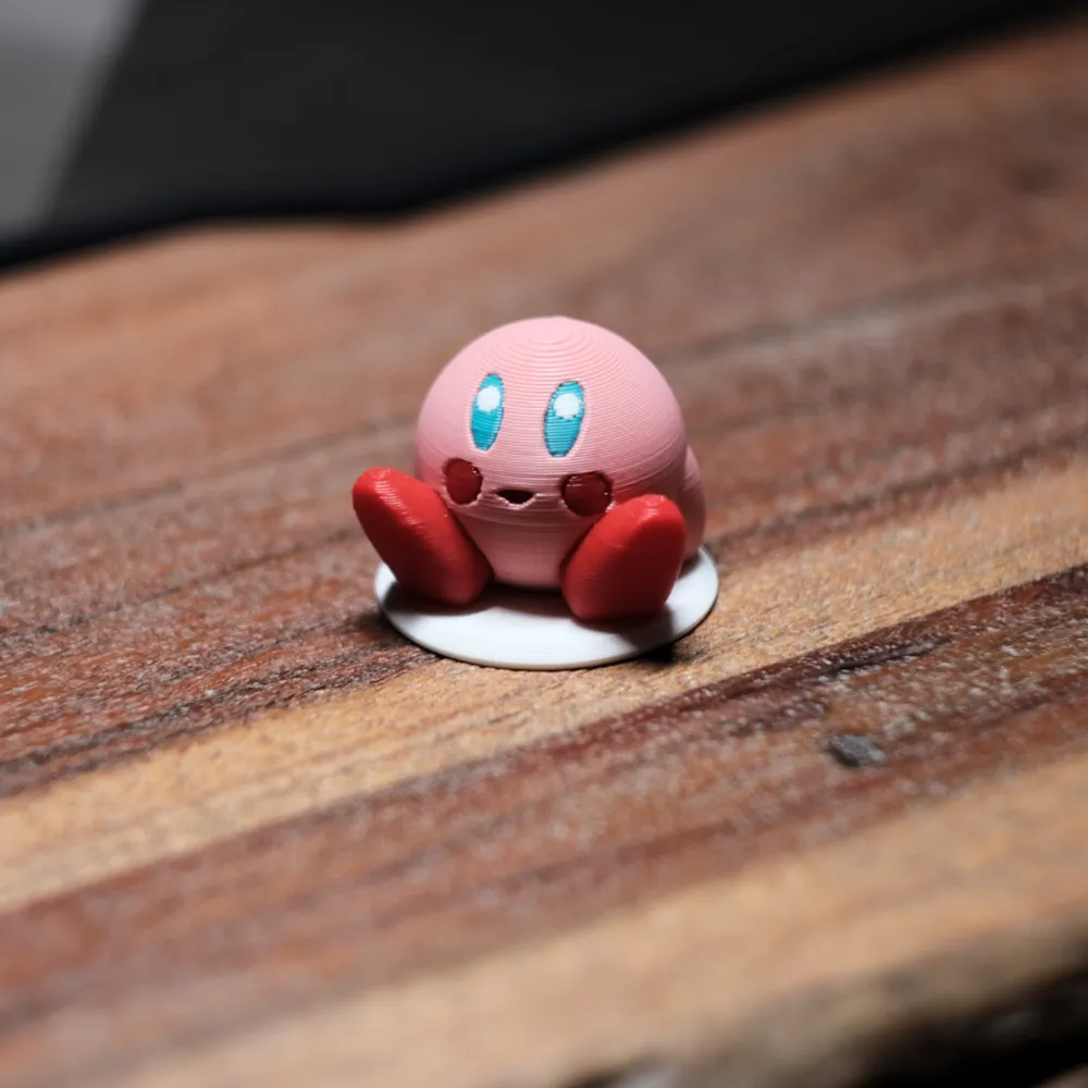 "Kirby Duo Delight" Nintendo - Kirby Figures sitting and standing by ...