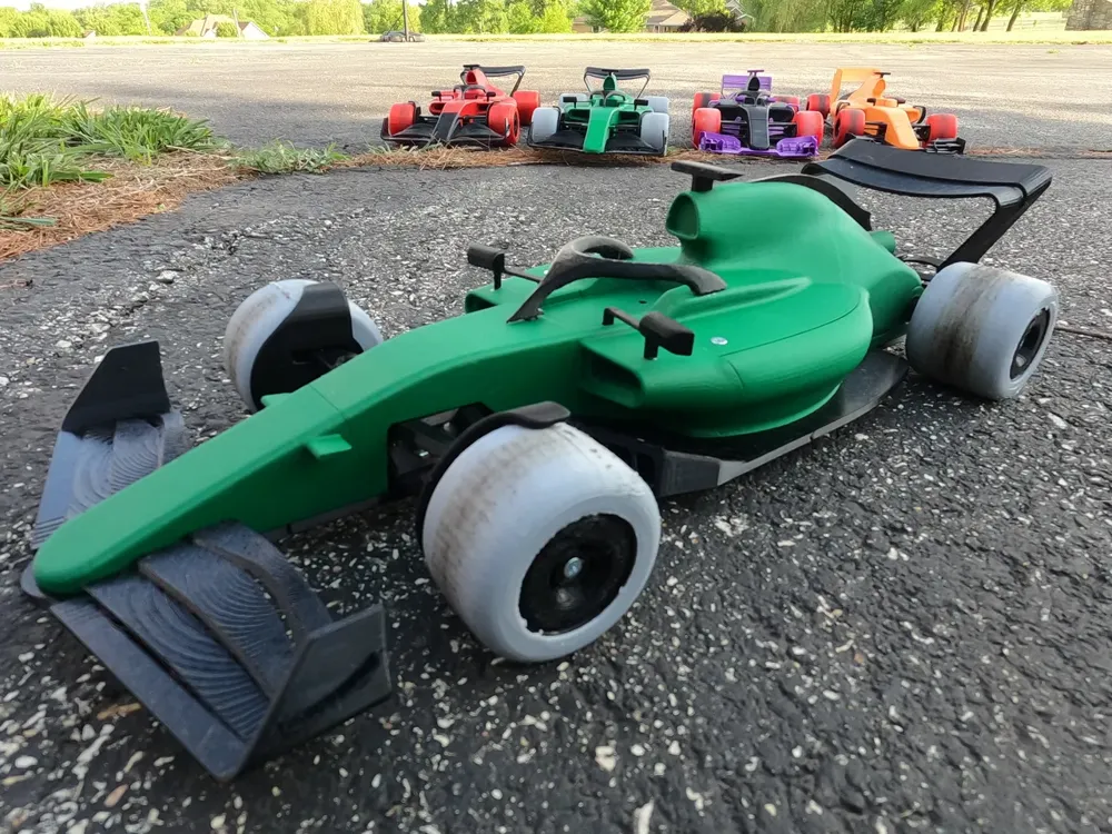 OpenRC F1 2023 Car - 1:10 RC car Remixed by Layer by Layer - MakerWorld