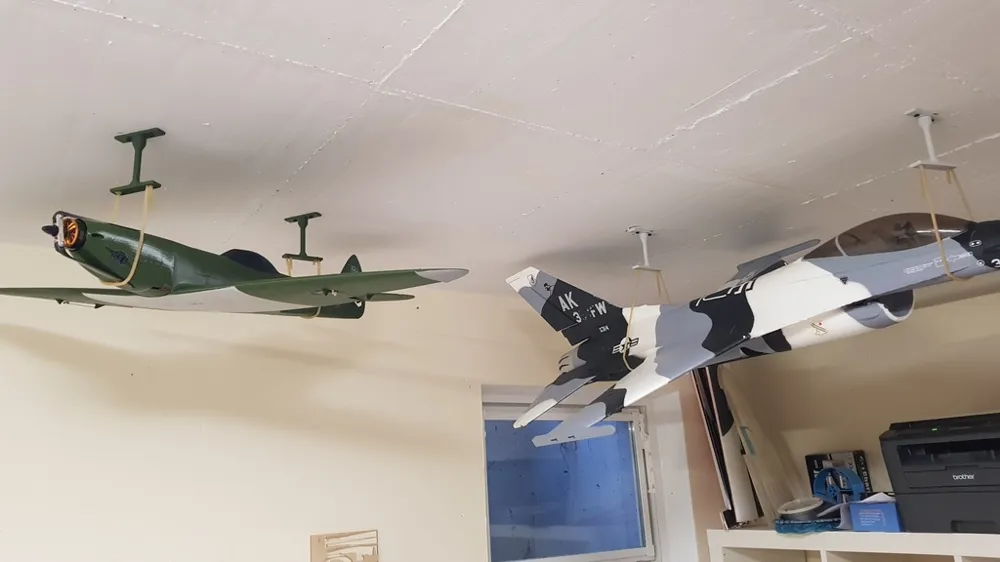 RC Plane Ceiling hanger by bman642 - MakerWorld