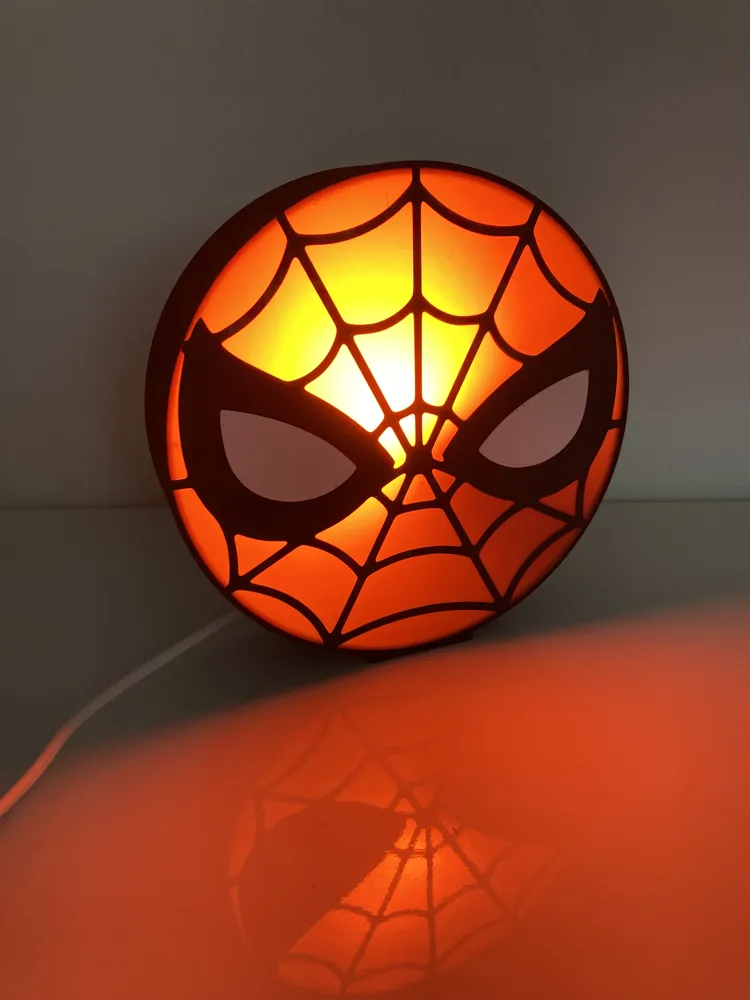 Spiderman lamp by jakubhroch - MakerWorld