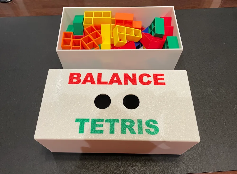 Balance Tetris Storage Box - Large Remixed by clinty76 - MakerWorld