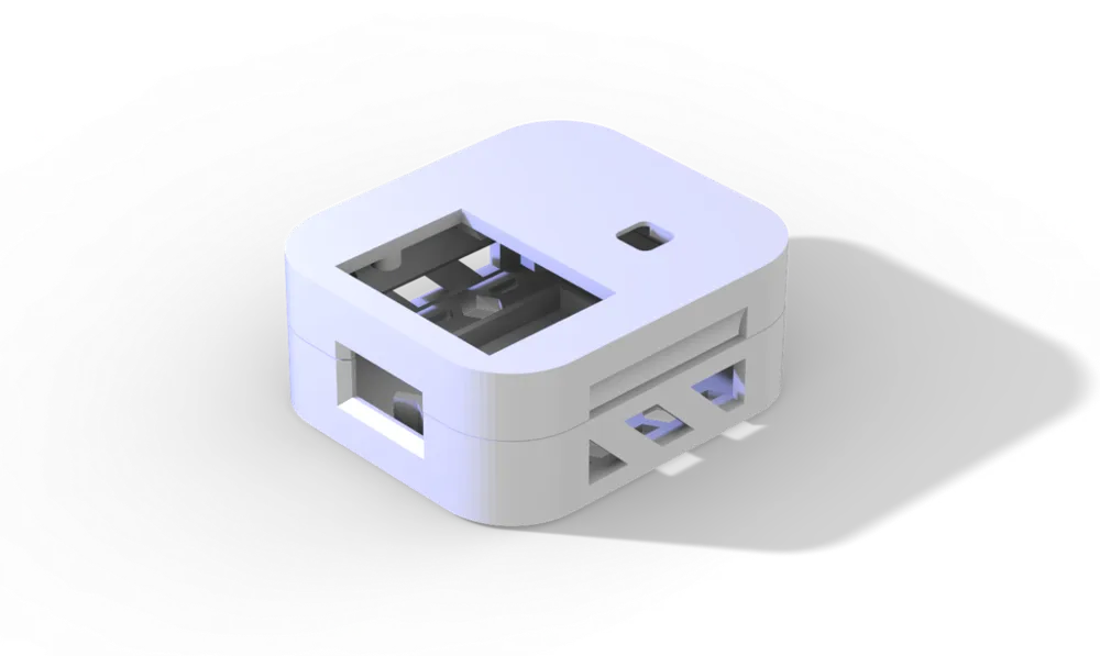 D1mini Sensor Case - DHT22, BH1750 by hannes23 - MakerWorld