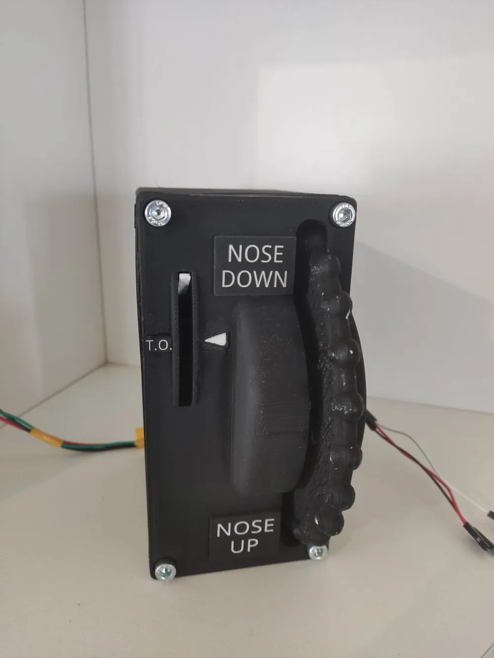 Flight sim Trim Wheel Remixed by nikos_karal - MakerWorld