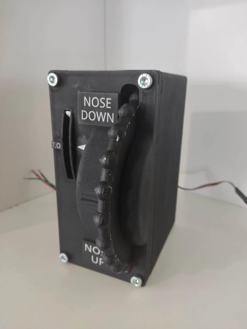 Flight sim Trim Wheel Remixed by nikos_karal - MakerWorld