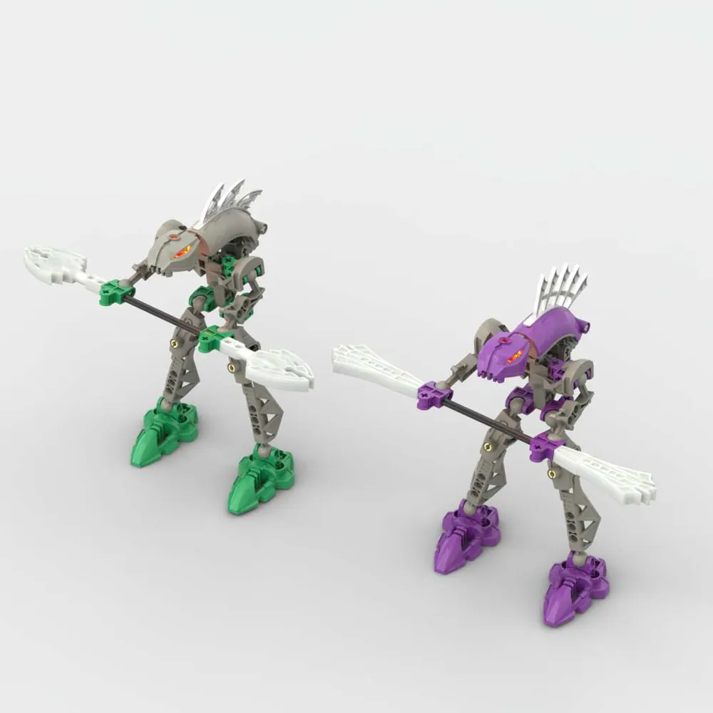 Bionicle Rahkshi Staff/Spine mini pack by Scmdex 90 - MakerWorld