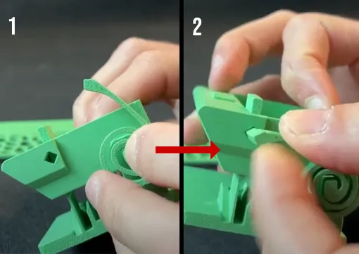 Toothpick Dispenser - all parts printed - Free 3D Print Model - MakerWorld