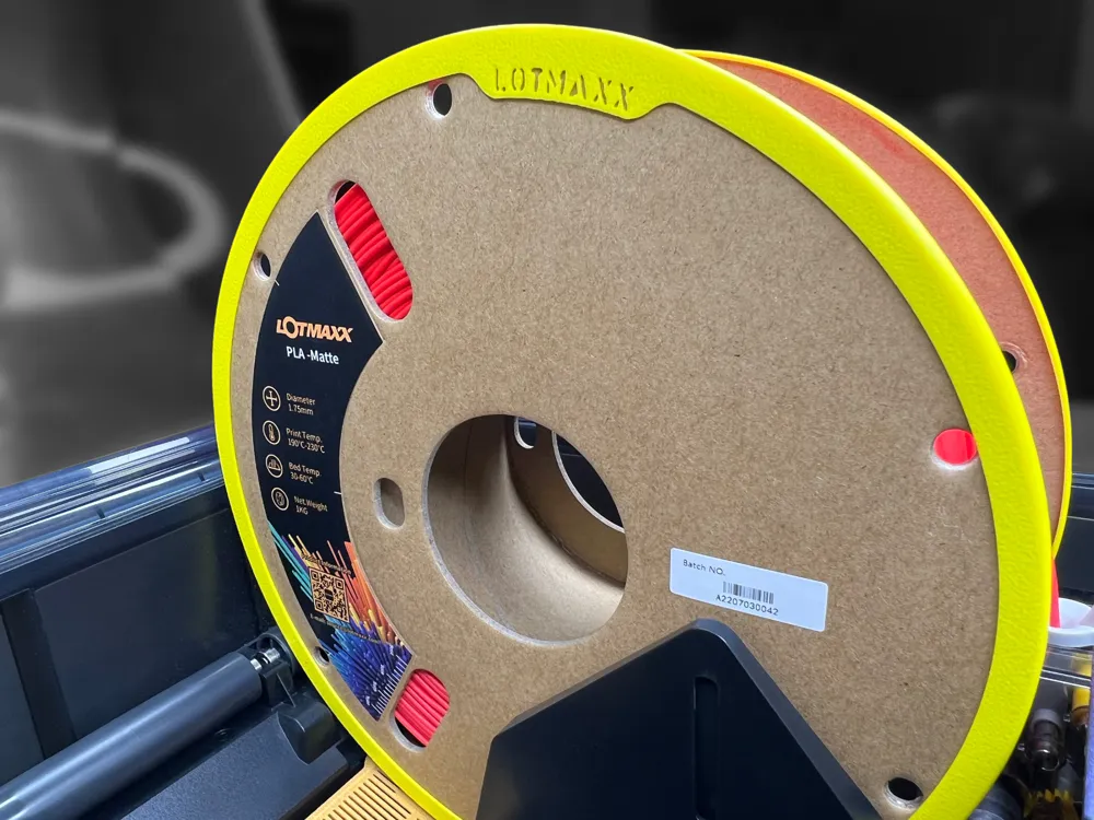 LOTMAXX Bambu Lab AMS Cardboard Spool Adapter Ring by DesignCraft ...