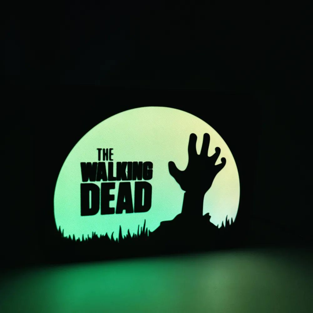 The Walking Dead lamp by Smart3d by Gabriel Gomes - MakerWorld