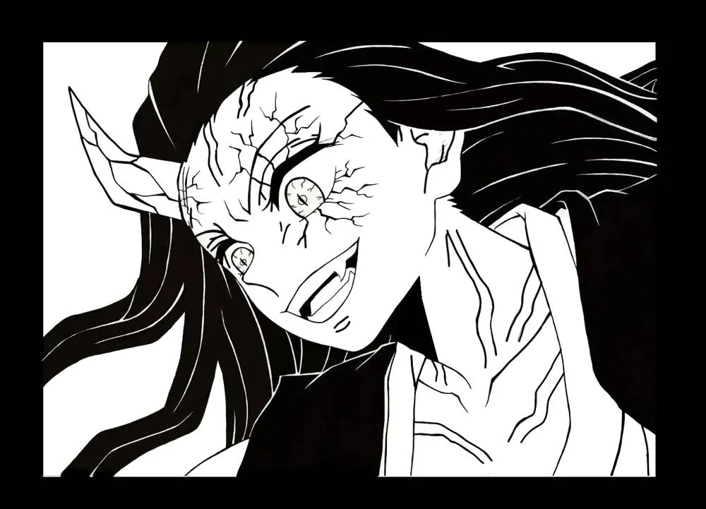 Demon Slayer – Nezuko Kamado – Demon Slayer 2D by TheWallArtGuy ...