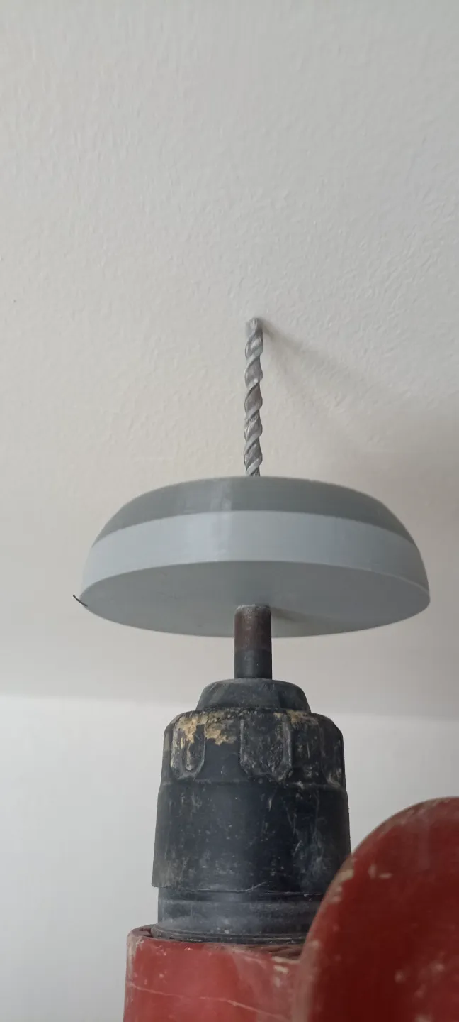 Dust cover, drilling into the ceiling. by nbalet - MakerWorld