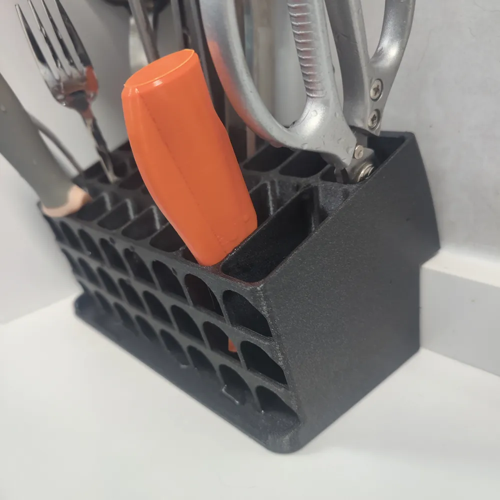 untensils kitchen tools holder by 打客Side_ReverSea - MakerWorld