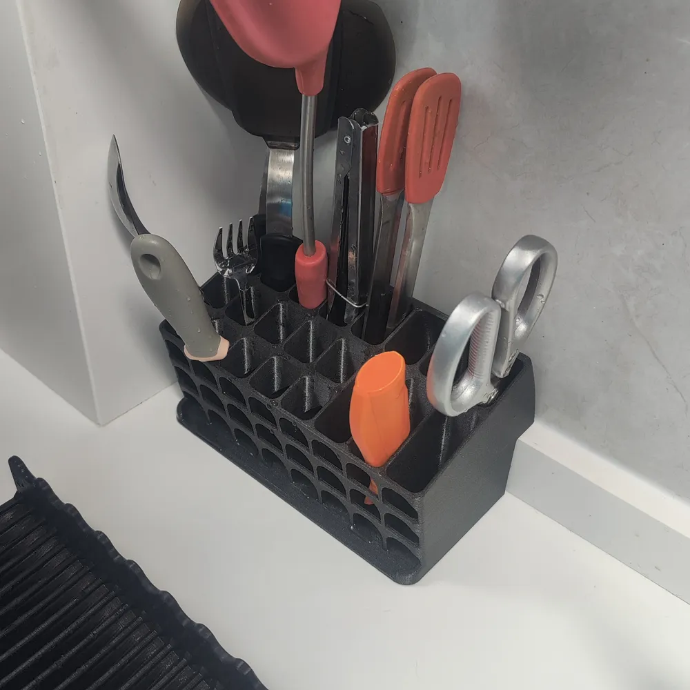 untensils kitchen tools holder by 打客Side_ReverSea - MakerWorld