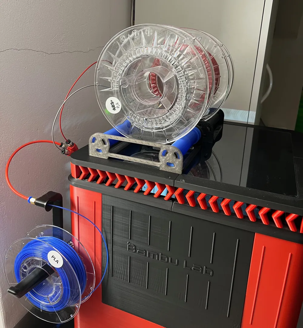 Tripple splitter Bambulab with PC4-M10 pneumatic connectors by 3D ...