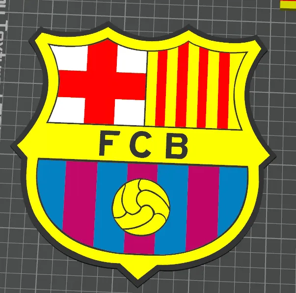 FC Barcelona Logo by 3DPrinTcess - MakerWorld