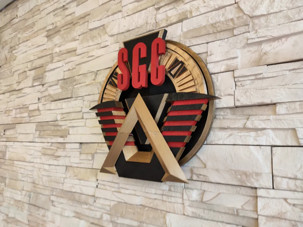 STARGATE COMMAND LOGO - SGC by Orguerra - MakerWorld