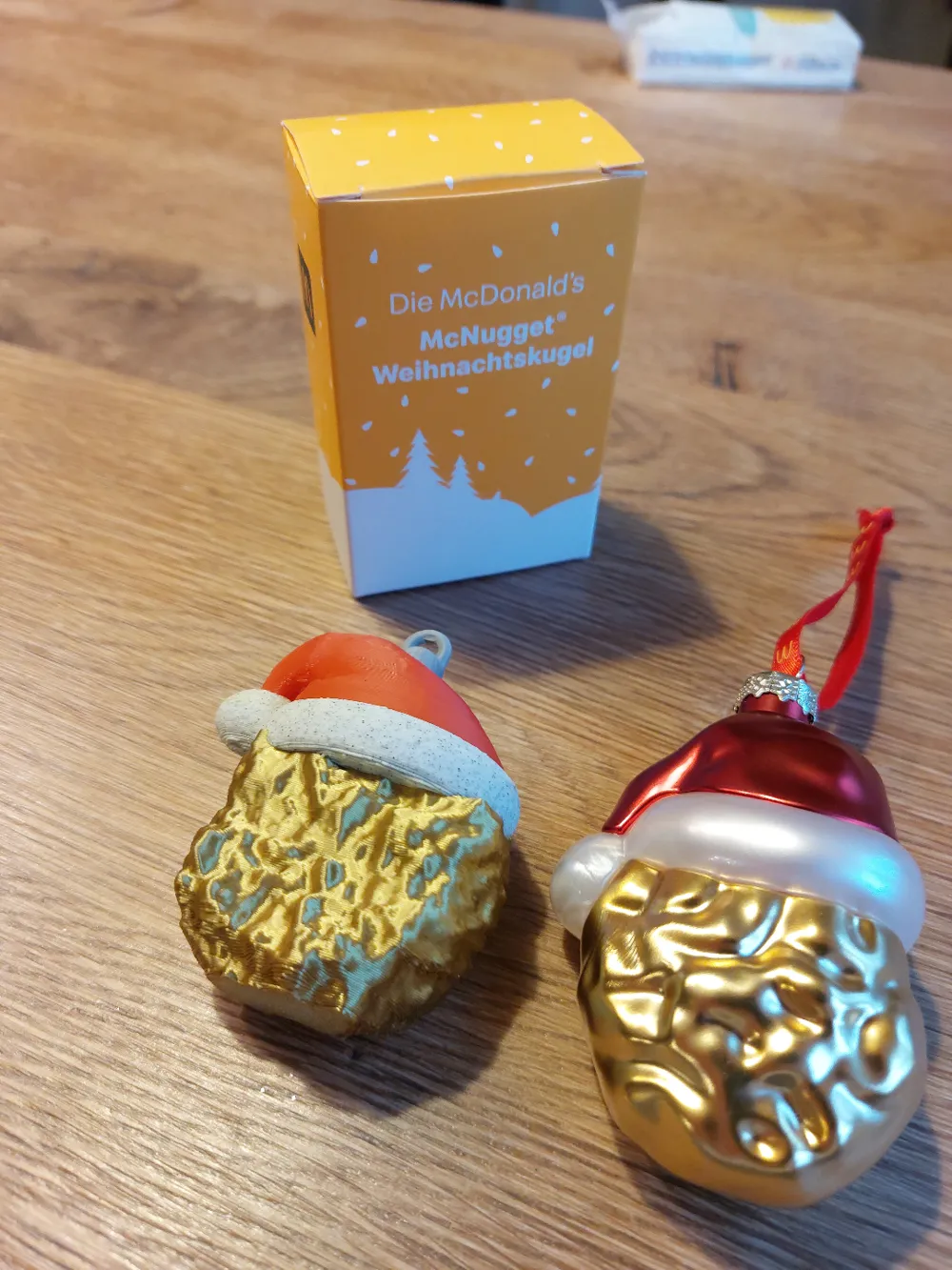 McNugget Weihnachtskugel / McNugget Christmas ball by 3ddruckernic ...