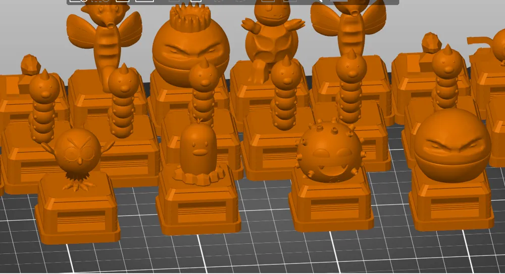 Pokemon chess Remixed by 3D-wex - MakerWorld