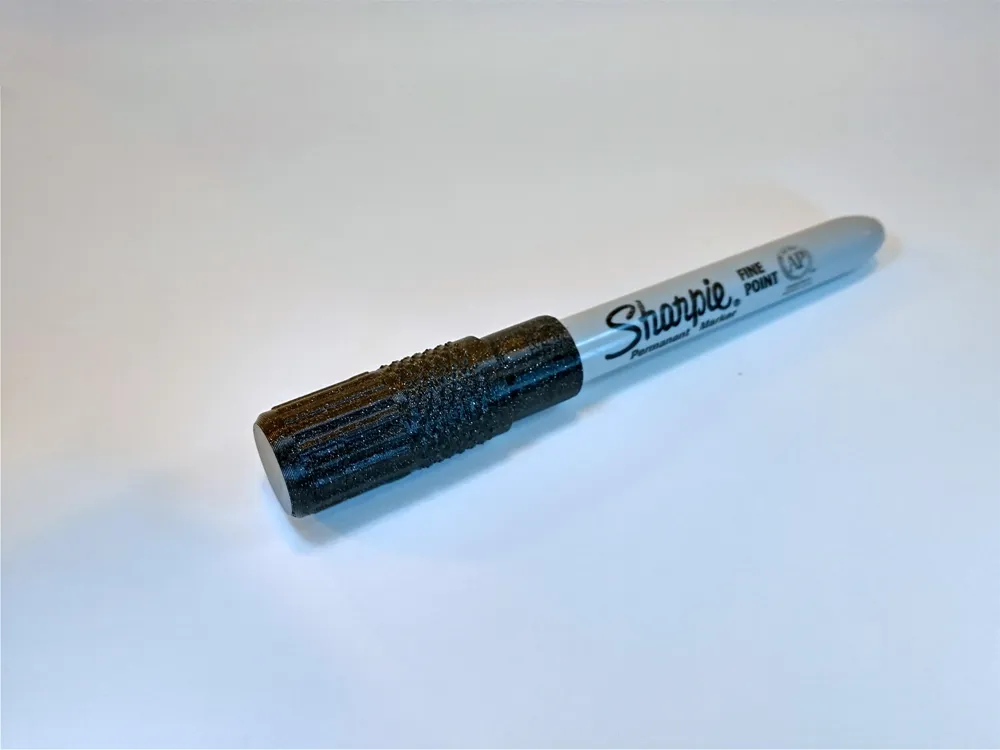 Screw Cap for Sharpie Fine-Point Pen by LoboCNC MakerWorld: Download ...