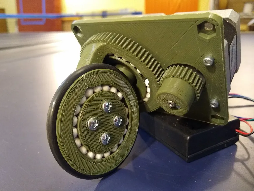 Swerve Drive for NEMA 17 Motors by LoboCNC - MakerWorld