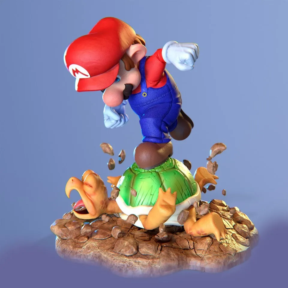 Super Mario Jumping on Tartaruga 来自 jtkesterson - MakerWorld