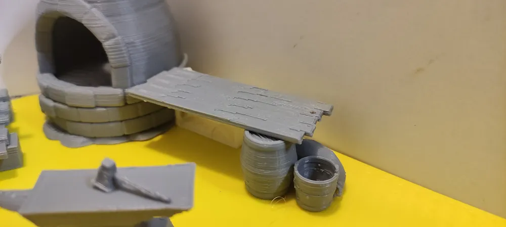 Stylized Smithy workshop - Miniatures by hvdzasaur - MakerWorld
