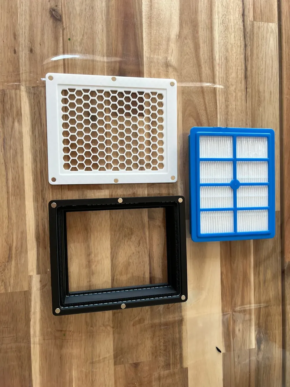 Bambu X1C Hepa filter 6x3 magnets Remixed by timmerken - MakerWorld