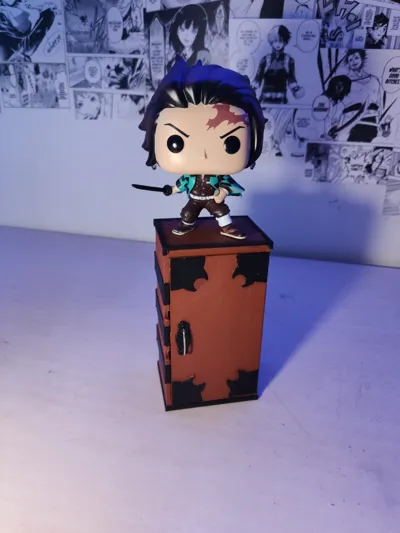 Nezuko box from Demon Slayer by Wolfman_Industries - MakerWorld