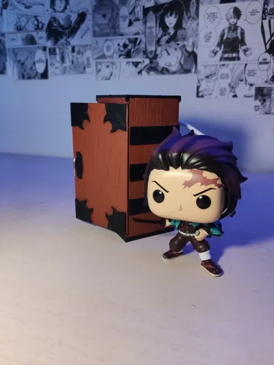 Nezuko box from Demon Slayer by Wolfman_Industries - MakerWorld
