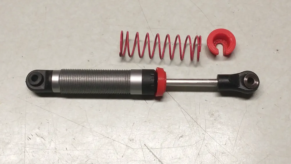 Traxxas TRX4 Shocks - Mini-T Spring Perches by TeamK - MakerWorld