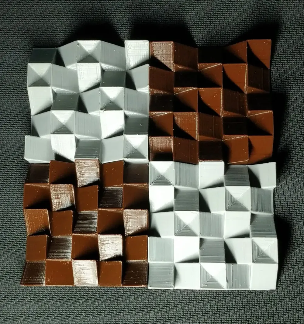 Mini Sound Diffusion Panels by Thomas687 - MakerWorld