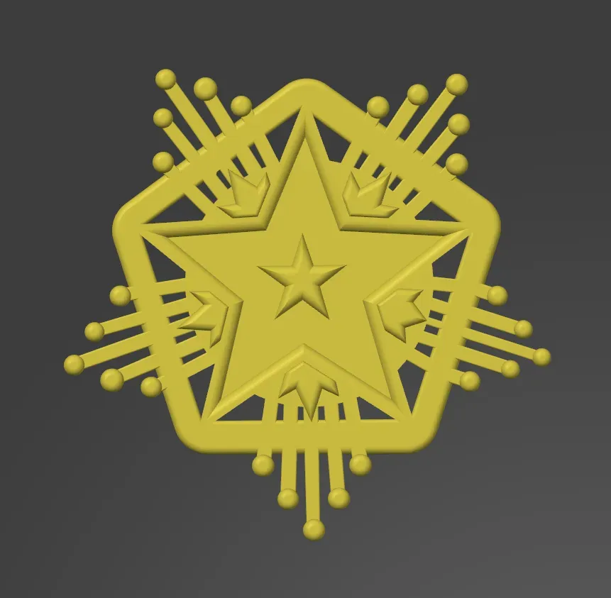 Counter strike 2 - 2024 Service Medal by Thomas687 - MakerWorld