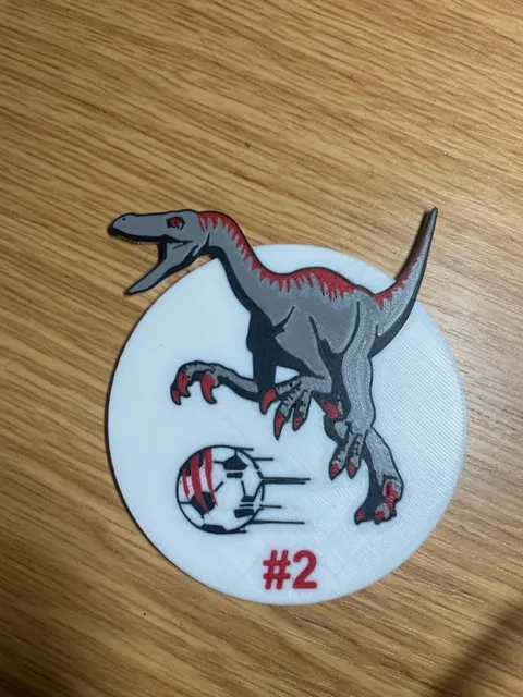 Raptors Coaster by pocklinator14 - MakerWorld