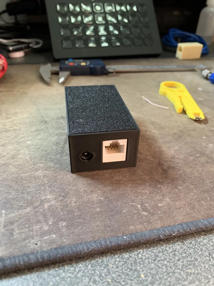 Cat6 Keystone 12v Injector Case for Non-POE - IP Camera. by Coolshrimp ...