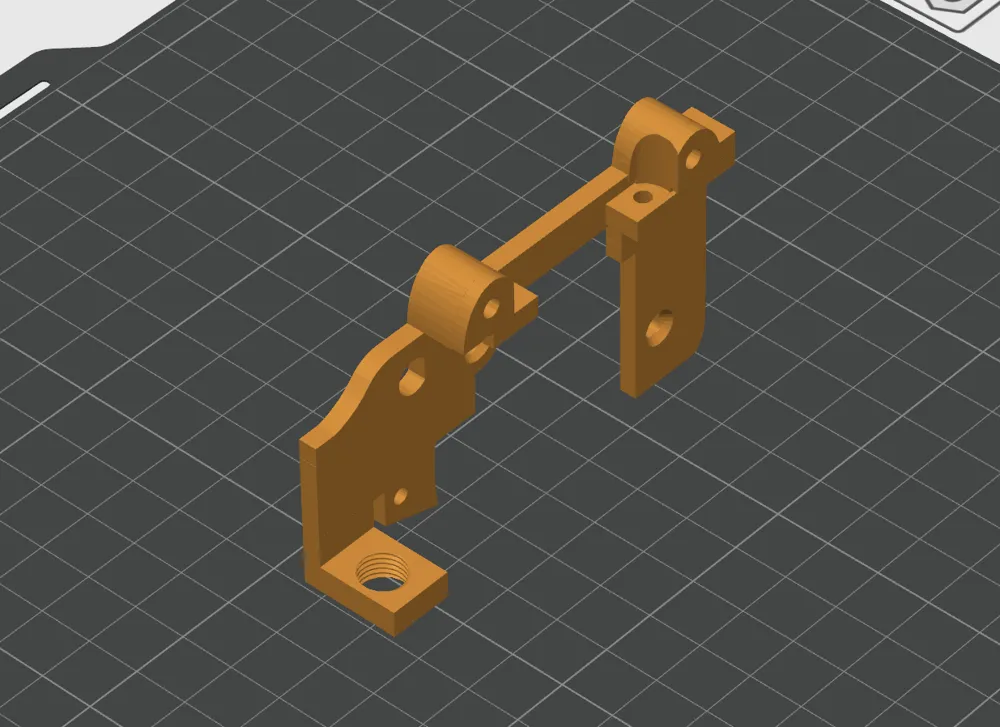 Microswiss Linear rail mount W/ probe by LordCGD - MakerWorld