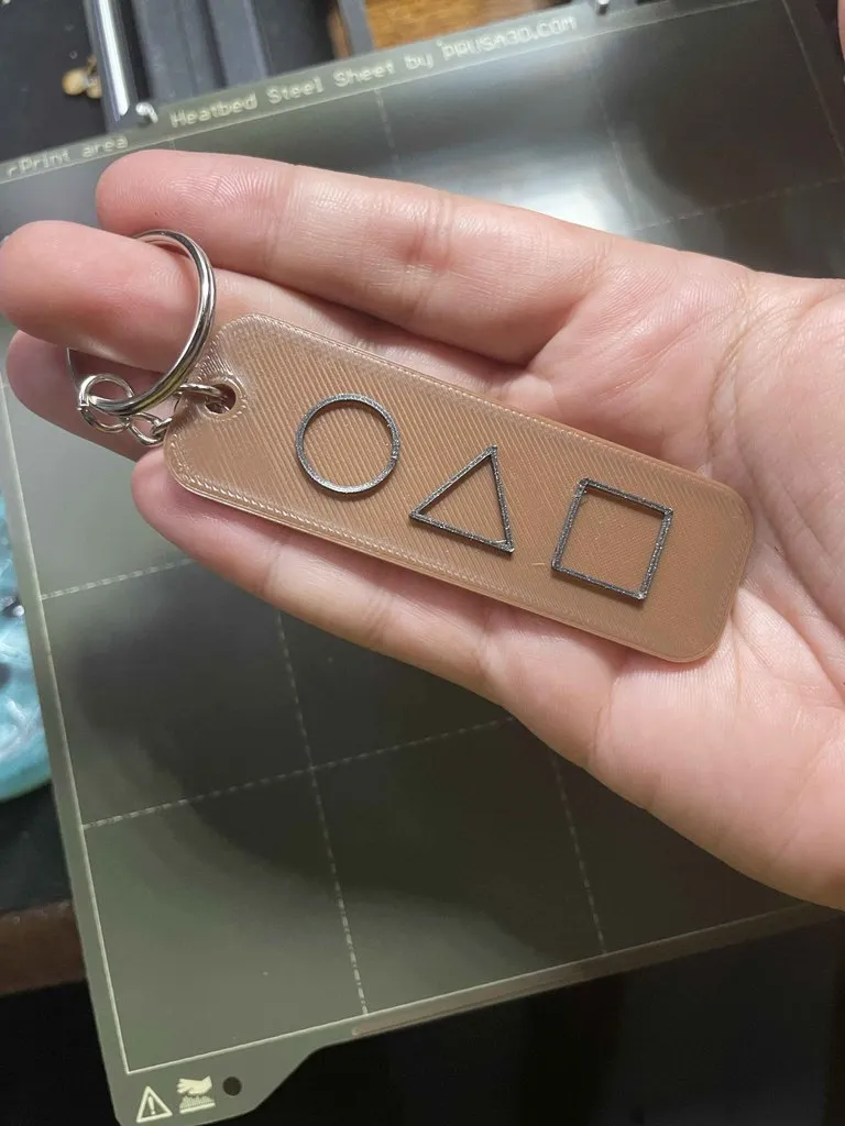 Squid Games Keychain by Chipped Builds - MakerWorld