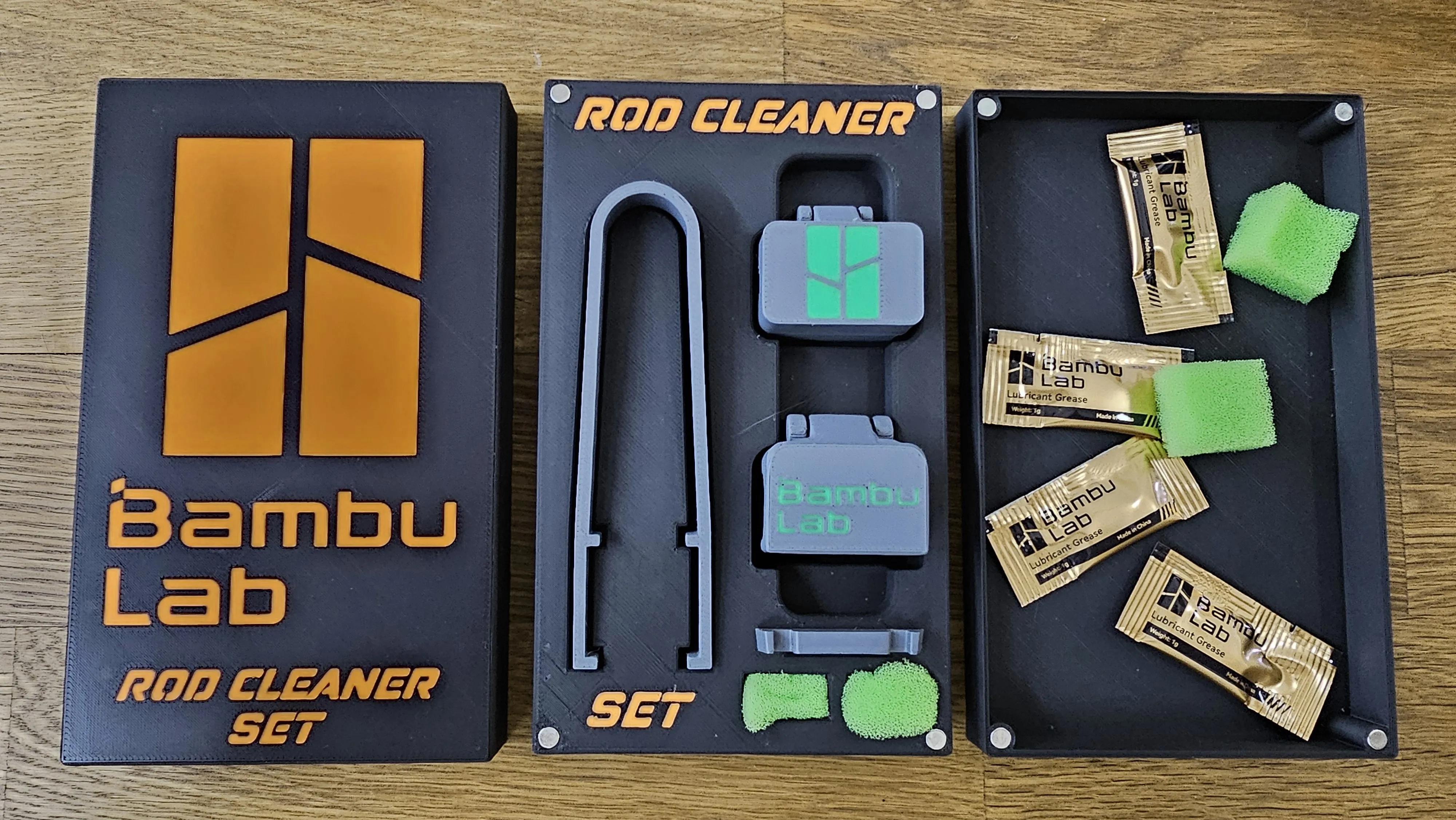 Rod Cleaner V2 Set + Lid +Tool Case Magnet Version by The Big Greek ...
