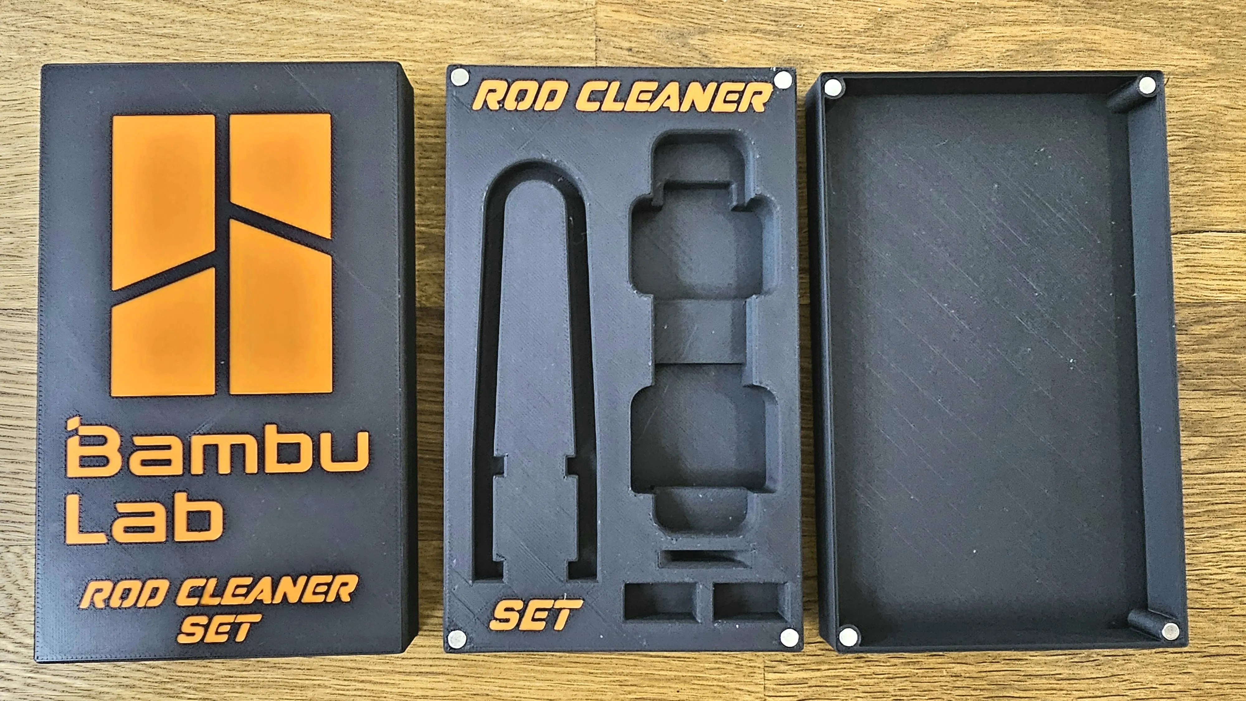 Rod Cleaner V2 Set + Lid +Tool Case Magnet Version by The Big Greek ...